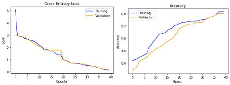 Cross Entropy Loss And Accuracy During The Training And Validation