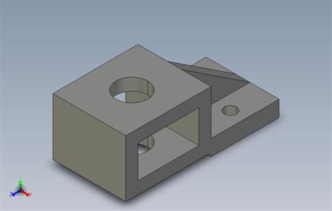 可调支架ug模型图纸免费下载 懒石网