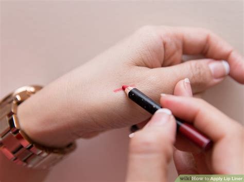 How To Apply Lip Liner With Pictures WikiHow