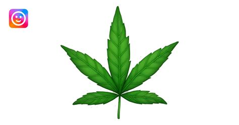 Weed Leaf Emoji Ai Emoji Generator