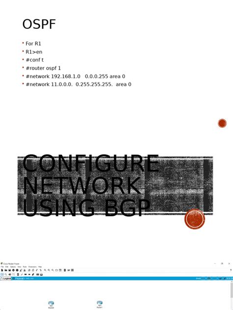 configure network using bgp pdf