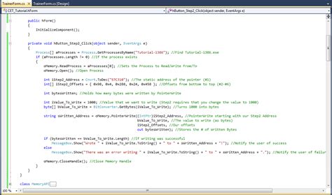 Cheat Engine View Topic C Trainer Tutorial With Example Tutorial Topics Cheat Engine