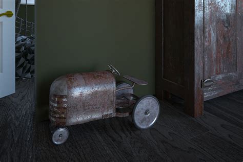 Rusty Room Scene Riccardo Zerbinati