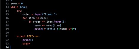 What Is Wrong With My Code Pset 3 Felipes Taqueria Rcs50