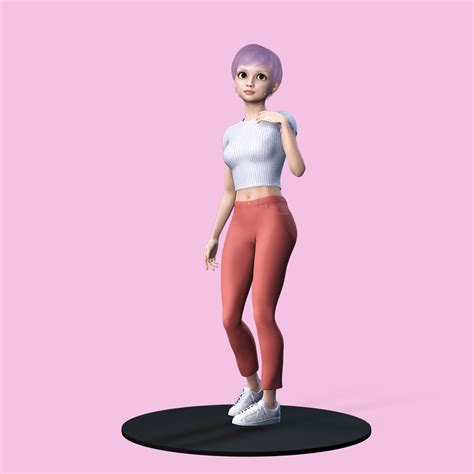 Cutie Five Naomi Character Creator Actor Reallusion Content Store