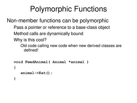 Polymorphism 1 Cmsc Ppt Download