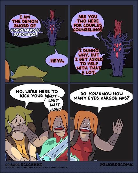 Swords DCCCXXXI Truths Unspoken