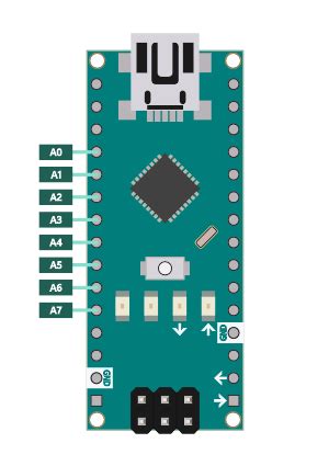 Arduino Nano Board Layout Pinout I O Power And Specifications