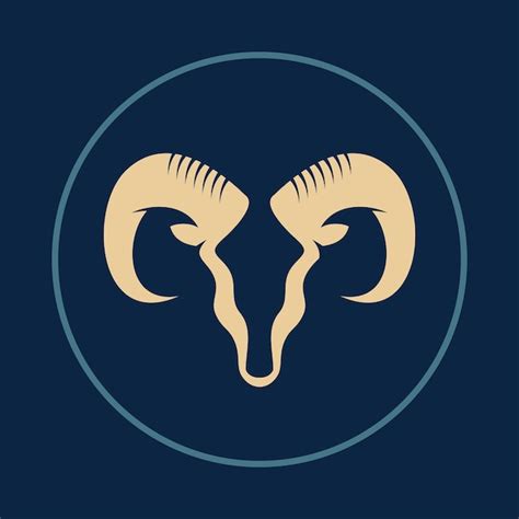 Premium Vector Ram Head Useful Icon Abstract Trendy Vector Colorful Art Illustration