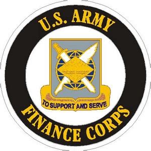 Army Finance Logo Enlisted Finance Corps With Us Insignia