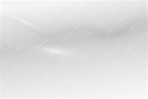 회색 백색 배경과 반이는 부드러운 물결 모양의 선 디자인 무료 벡터