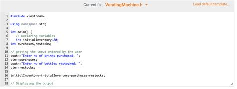 Solved 224 Lab Vending Machine Given Two Integers As User