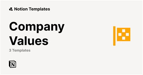 Best Company Values Templates From Notion Notion Marketplace