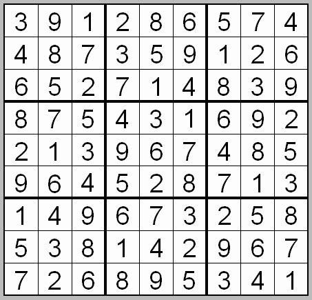 SUDOKU