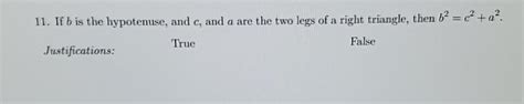 Can Someone Explain Me The Answer I Think Its Wrong Because The Formula Is C2 A2 B2 But Im