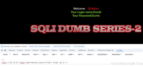 sqli labs less 2 csdn博客