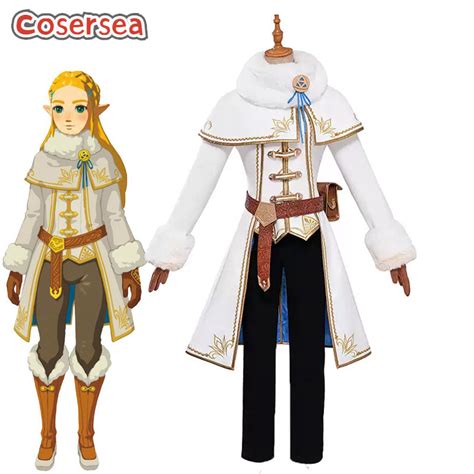 The Legend Of Zelda Breath Of The Wild Princess Zelda Cosplay Costume