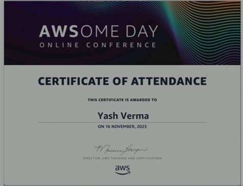 yash verma on linkedin aws learningjourney awsomeday