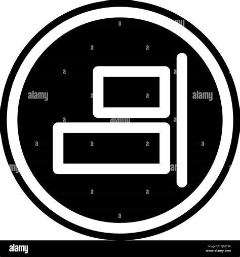 User Interface Align Icon Stock Vector Image Art Alamy