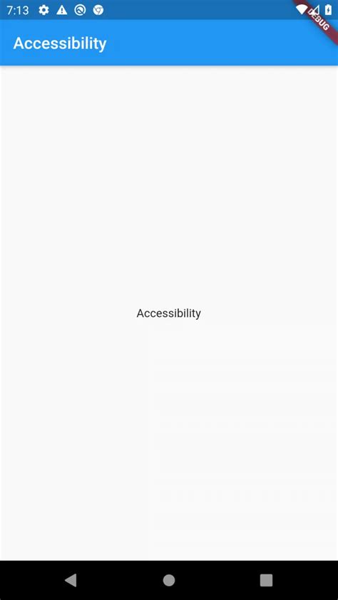 Accessibility Example In Flutter Apps Developer Blog
