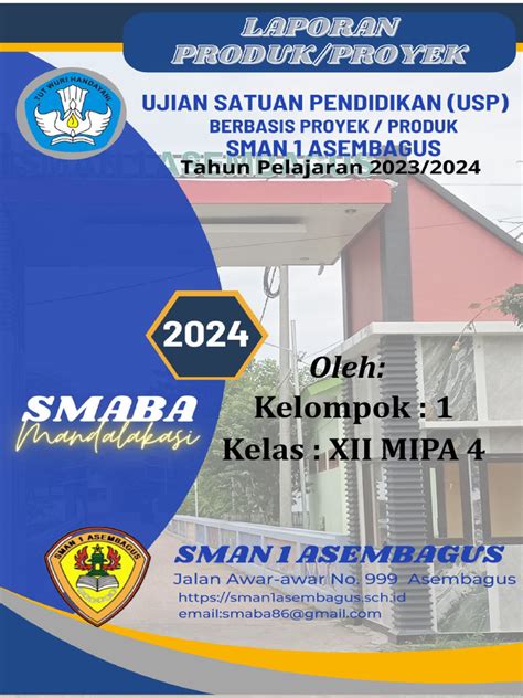 Format Laporan Proyek Usp 2024 Pdf