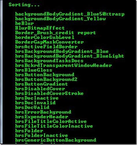 Utility To Sort A Wpf Resource Dictionary Xaml Emmanuels Blog