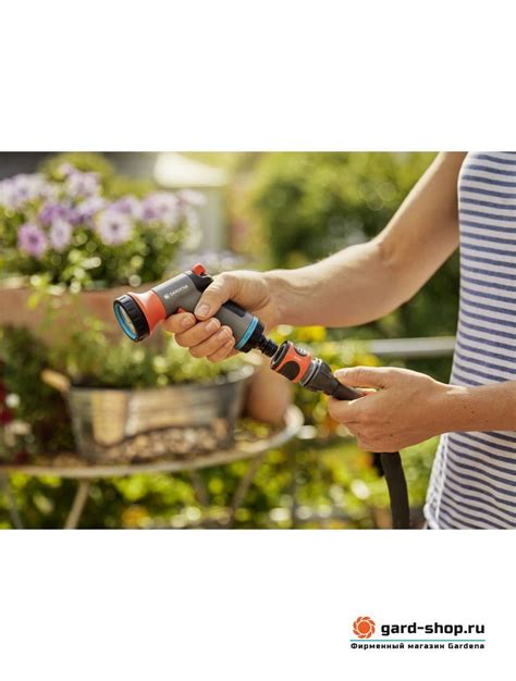 Комплект с текстильным шлангом Gardena Liano 10 м 18429-20.000.00 ...