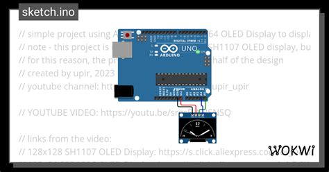 u8g2_oled_clock___upir Copy - Wokwi ESP32, STM32, Arduino Simulator