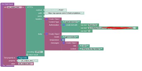 Codeless Calling ChatGPT API UI Builder Backendless Support