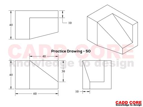 Cad Exercise Drawing Artofit
