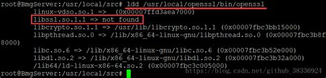 解决：error While Loading Shared Libraries Libcrypto So 1 1 Cannot Open Shared Object File No Csdn博客