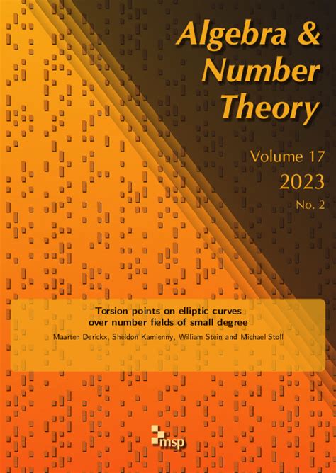 Pdf Torsion Points On Elliptic Curves Over Number Fields Of Small Degree