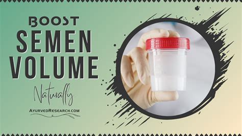How to Improve Semen Quality and Volume? Tips to Cum Bigger Loads - YouTube