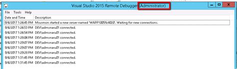 NET Remote Debugging With Visual Studio