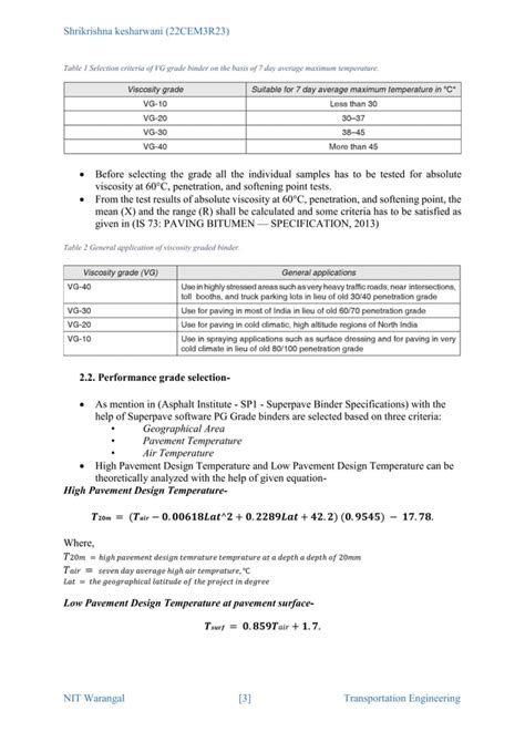 A Critical Review On Selection Of Binder For Paving Projects In India Pdf