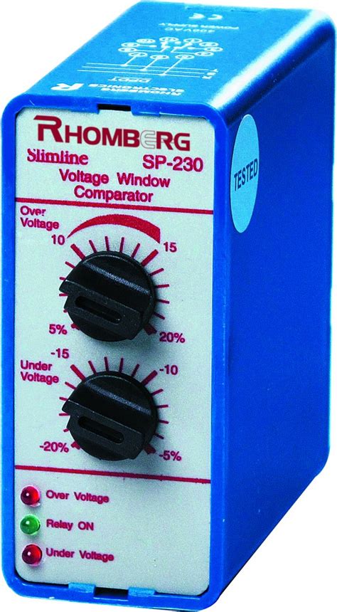 Sp230 Voltage Window Comparator Three Phase Sp230 Voltage Window Comparator Three Phase