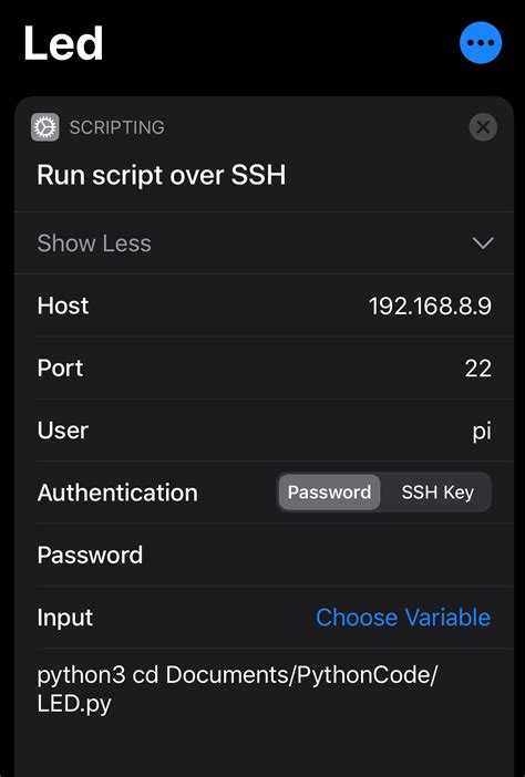 instructions python scripts executed by siri on the rpi