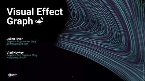 Create Amazing VFX With The Visual Effect Graph PPT
