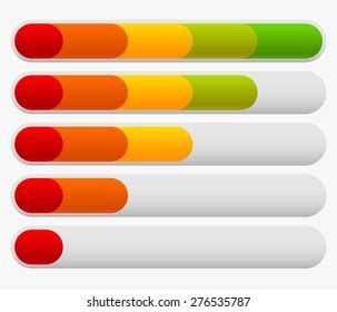 Red Yellow Green Status Bar