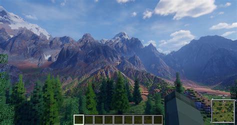 realistic terrain in minecraft r minecraft