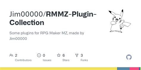 GitHub Jim RMMZ Plugin Collection Some Plugins For RPG Maker MZ