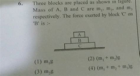 Two Wooden Blocks Of Masses M And M Are Placed On A Smooth Horizontal