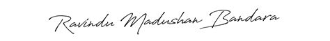 92 Ravindu Madushan Bandara Name Signature Style Ideas Free Online