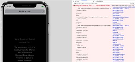 Applications Using Growthbook Webjs Sdk Breaks For Ios