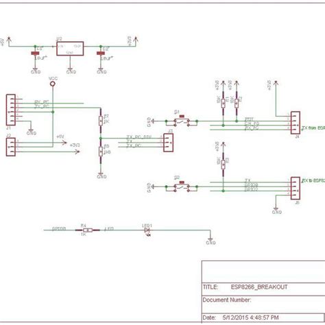 Esp8266 01 Breakout