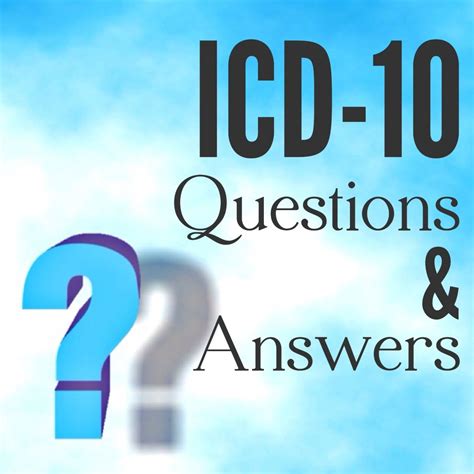 Icd 10 Questions And Answers Artofit