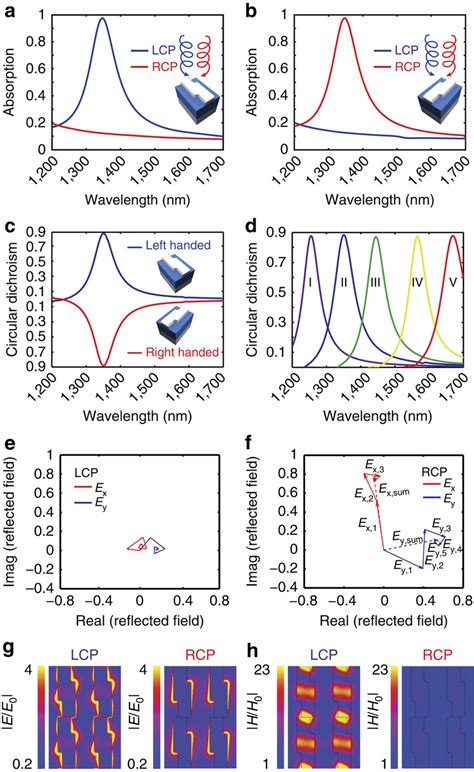 Simulated Optical Response Of Chiral Metamaterial Ab Simulated