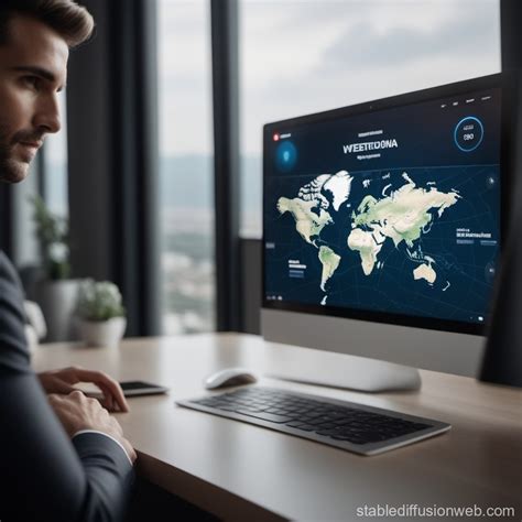 Interactive Iot Devices Map Ui For Auge Stable Diffusion Online