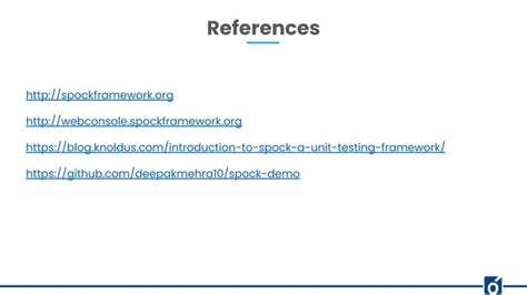 Introduction To Spock A Unit Testing Framework Ppt
