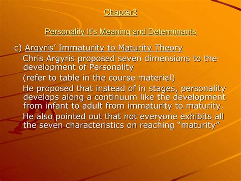 Personality Meaning And Determinants Pdf